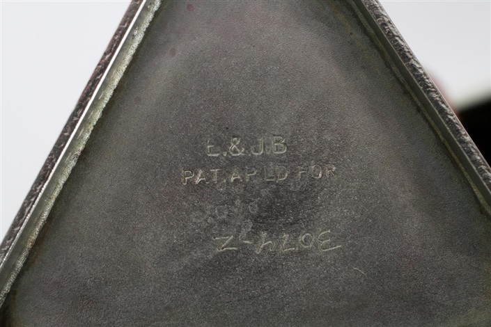 ELSA TENNHARDTE. J. BASS CO. SILVERPLATE COCKTAIL SET, C. 1928, NINE ...