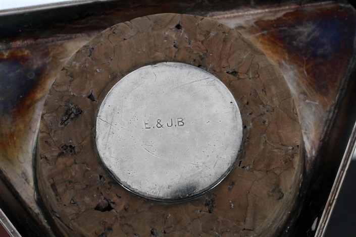 ELSA TENNHARDTE. J. BASS CO. SILVERPLATE COCKTAIL SET, C. 1928, NINE ...