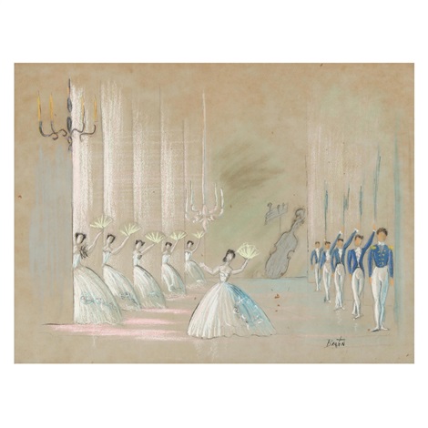 Scenic Design for a Ballet by Cecil Beaton on artnet