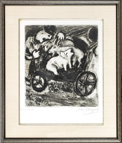 Le Berger Et Son Troupeau by Marc Chagall on artnet
