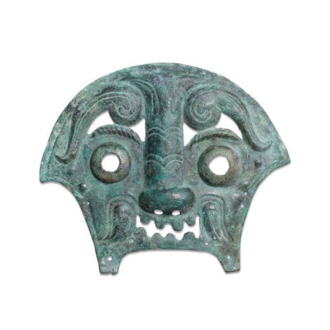 A bronze mask, Western Zhou dynasty on artnet