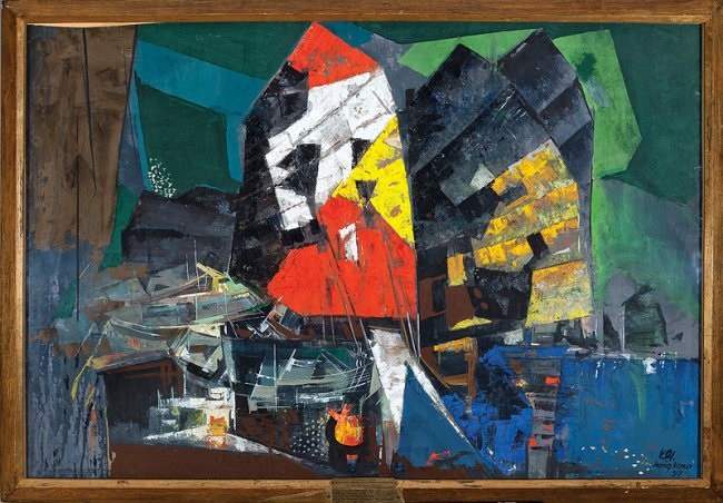 Hong Kong by Xavier Gonzalez on artnet