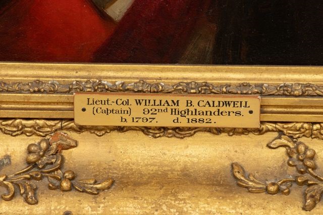 Portrait of Lieutenant Colonel William B. Caldwell by Anonymous-British ...