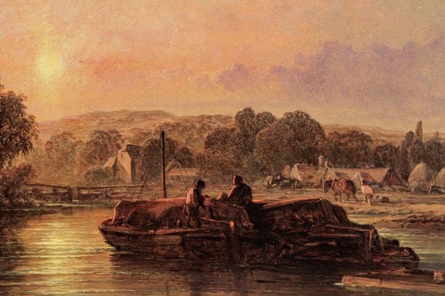 A Summer Evening by George Augustus Williams on artnet