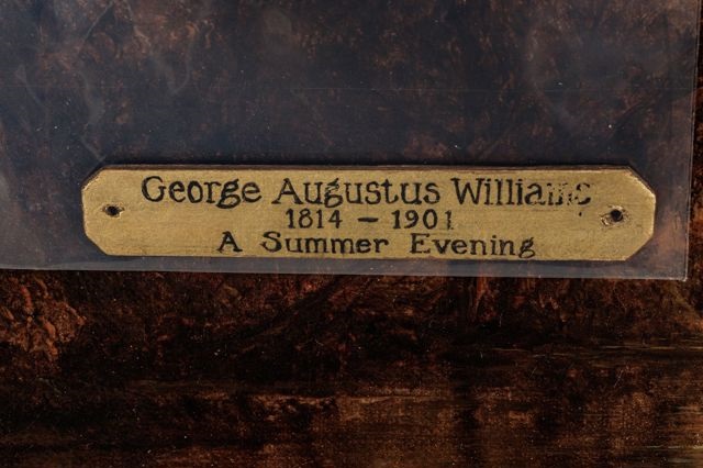 A Summer Evening by George Augustus Williams on artnet