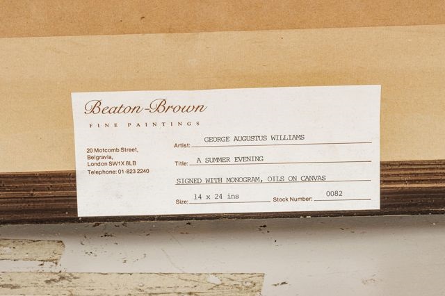 A Summer Evening by George Augustus Williams on artnet