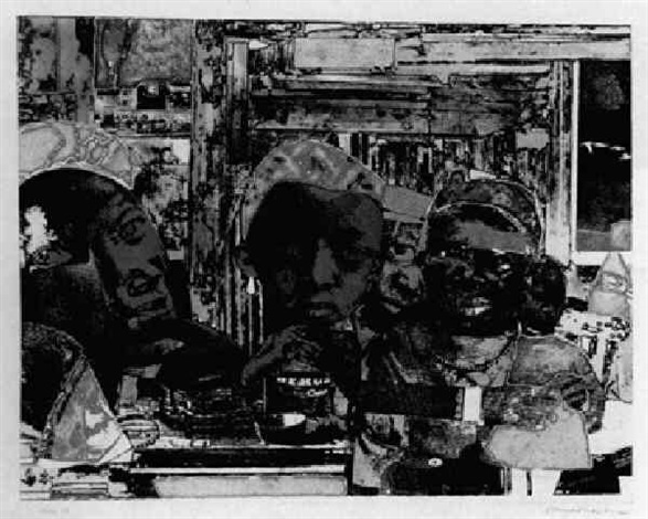 The train by Romare Bearden on artnet