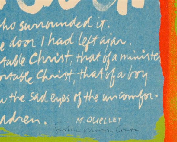 Love is Here to Stay by Corita Kent on artnet