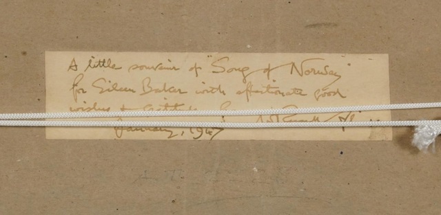 Full length portrait of Eileen Baker by William Russell (Sir) Flint on ...