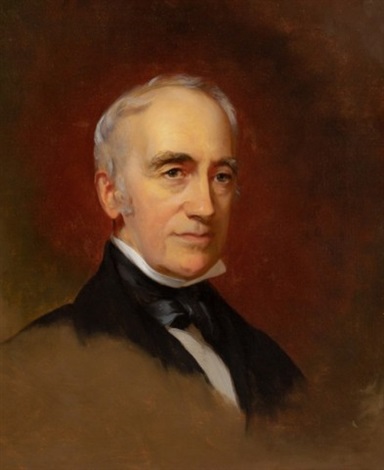 Portrait of Samuel May 1776-1870 and Portrait of Mrs. Mary May 1787 ...