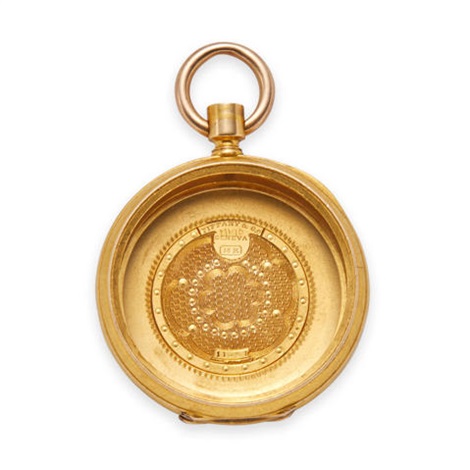 TIFFANY CO. AN AESTHETIC MOVEMENT 18K TRI-COLOR GOLD WATCH CASE by ...