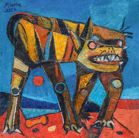 Dog 狗 by Ang Kiukok on artnet