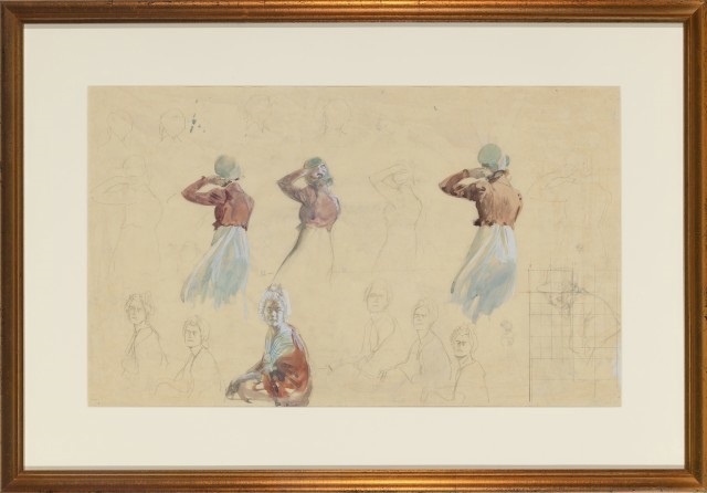 Studies for Murals Depicting the History of Boston, Executed for the ...