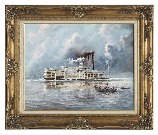 St. Louis New Orleans Anchor Line, U.S. Mail by James Hussey on artnet