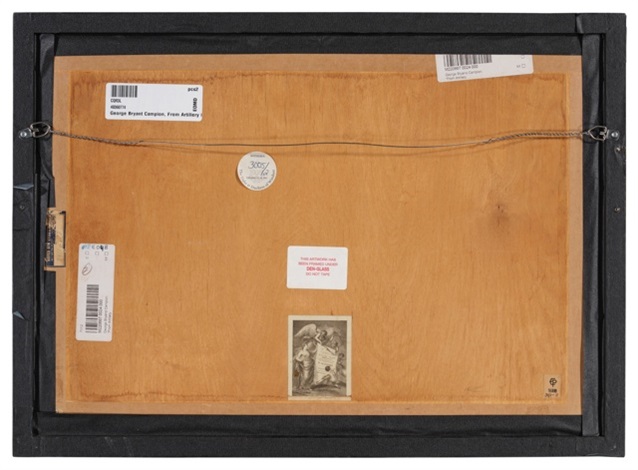 Two watercolors A From Artillery Encampment, Chobham B Passage of ...