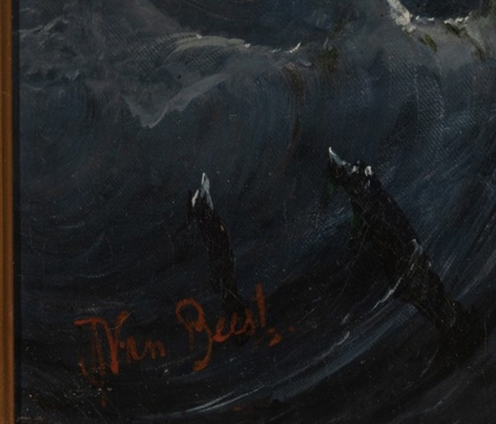 Rescue by The Three Bells, circa 1855 by Albert Van Beest and William ...