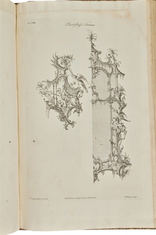 Chippendale, Thomas, The Gentleman and Cabinet-Makers Director, London ...