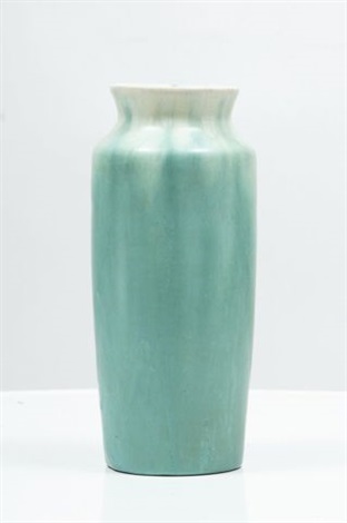 Stable Studio, Green And White Matte Glazed Vase by Mary Chase Perry on ...