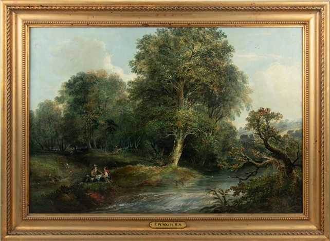 ROMANTIC LANDSCAPE by Frederick Waters Watts on artnet