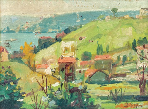 Tarabya sirtlarindan by Ibrahim Safi on artnet