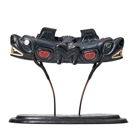 A Darrell White argillite carving by Darrell White on artnet