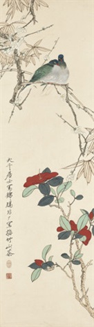 Flowers and Birds by Yu Fei'an and Zhang Daqian on artnet