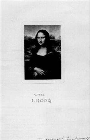 L.H.O.O.Q. shaved by Marcel Duchamp on artnet