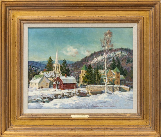 Jackson, New Hampshire by Donald Allen Mosher on artnet