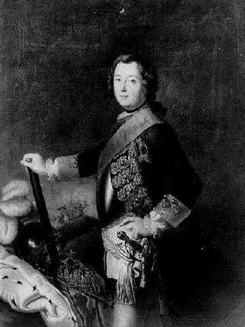 Bildnis Friedrichs II. von Preussen als jugendlicher Feldherr by ...