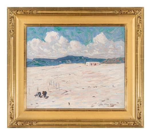 New Mexico Landscape by Allen Tucker on artnet