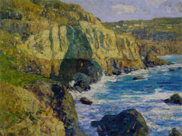 An der Steilküste von Ischia by Alfred Zoff on artnet