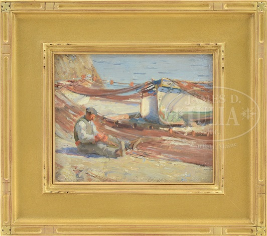 SPAIN NET MENDER by Aldro Thompson Hibbard on artnet