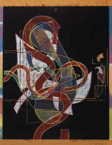 Pergusa three by Frank Stella on artnet