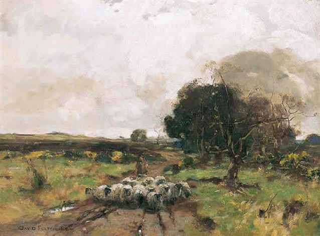 Minding the flock by David Fulton on artnet