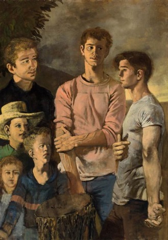 Portrait of Nicholas Magallanes by Walter Stuempfig on artnet