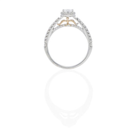 ENCHANTED DISNEY A 14K WHITE GOLD AND DIAMOND MERIDA RING by Walt ...