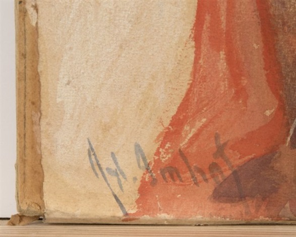 Seated Native American by Joseph Imhoff on artnet