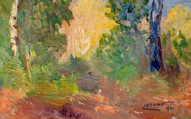A Sunny Day, 1920 by Charles M. Lesaar on artnet