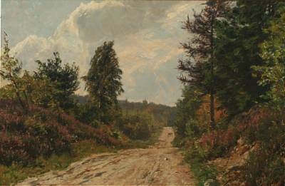 Summer at Grib forest, Jutland by Godfred Christensen on artnet