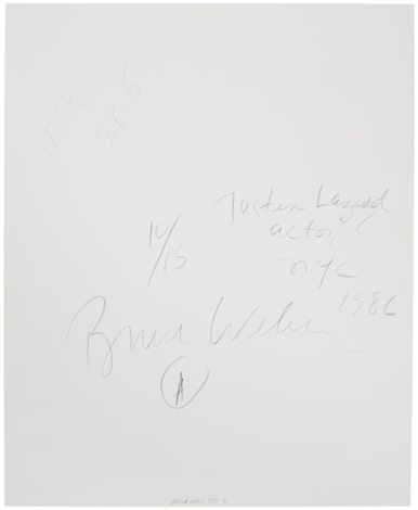 Justin Lazard, NYC, 1986 by Bruce Weber on artnet