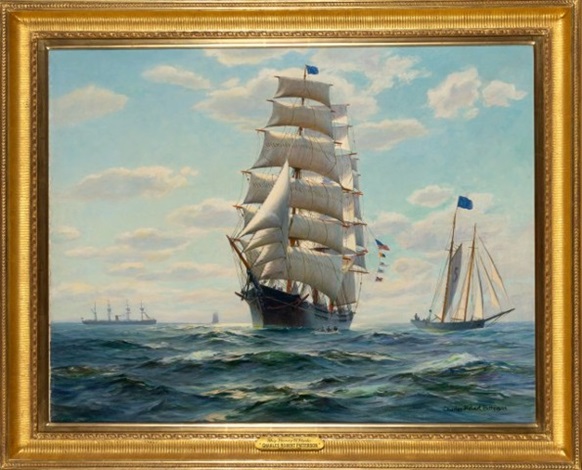 The Ship Henry B. Hyde by Charles Robert Patterson on artnet