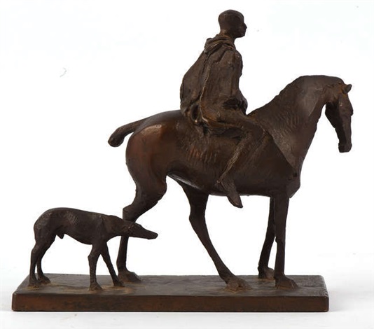Cloaked Horseman by David Backhouse on artnet