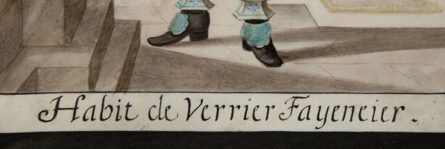 Habit de Verrier Fayencier and Habit de Parfumeur from Les Costumes ...