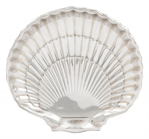Cartier Sterling Silver Shell Form Dish by Cartier (Co.) on artnet