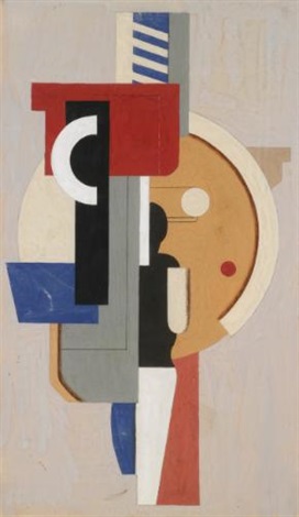 Figur mit Kreis Figure with circle by Willi Baumeister on artnet