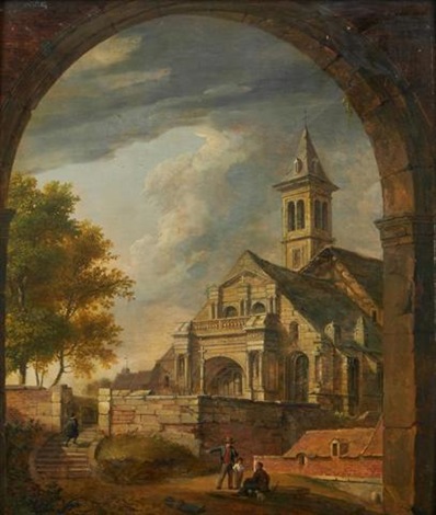 LEGLISE DE SAINT-GERVAIS by Pierre François de Noter on artnet