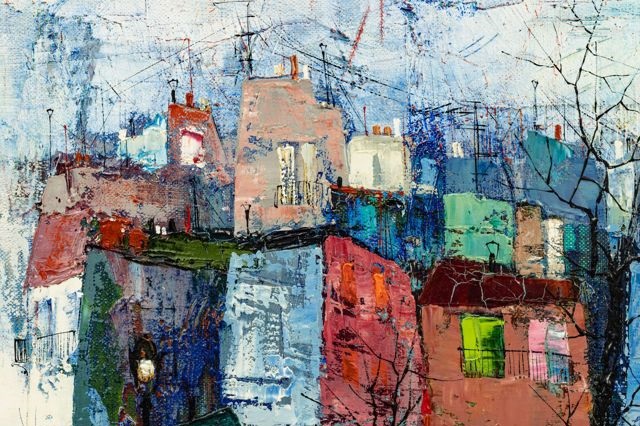 Paris Street Scene by Maurille Prevost on artnet