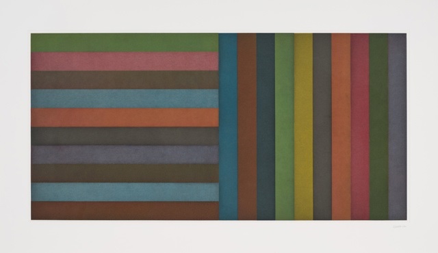 Horizontal Color Bands and Vertical Color Bands Two Plates KrakowWitkin ...