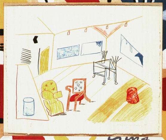 CONVERSATION IN THE STUDIO by David Hockney on artnet