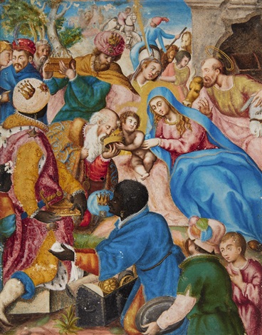 The Adoration of the Magi by Giovanni di Cristoforo (Agosta) Agosti on ...